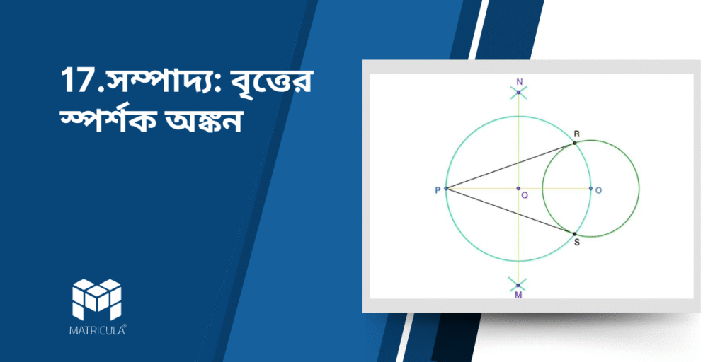 Construction of Tangent to a circle - Matricula Education